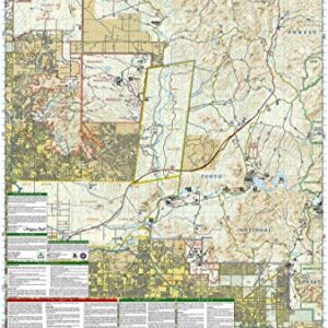 Superstition and Four Peaks Wilderness Areas Map [Tonto National Forest] (National Geographic Trails Illustrated Map, 851)