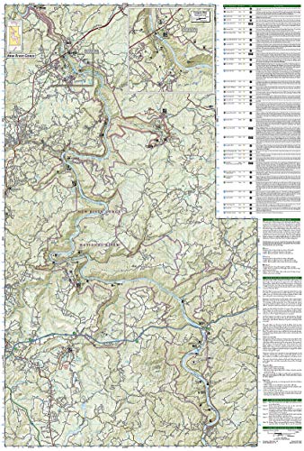 New River Gorge National River Map (National Geographic Trails Illustrated Map, 242)