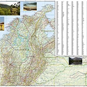 Colombia Map (National Geographic Adventure Map, 3405)