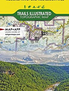 Big South Fork National River and Recreation Area Map (National Geographic Trails Illustrated Map, 241)