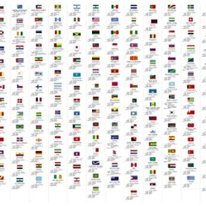 National Geographic World Map (folded with flags and facts) (National Geographic Reference Map)