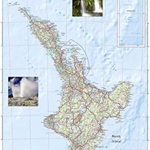 New Zealand Map (National Geographic Adventure Map, 3500)