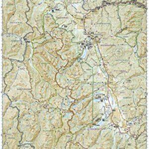 Sawtooth National Recreation Area Map (National Geographic Trails Illustrated Map, 870)