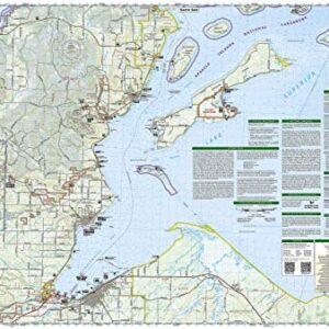 Apostle Islands National Lakeshore Map (National Geographic Trails Illustrated Map, 235)