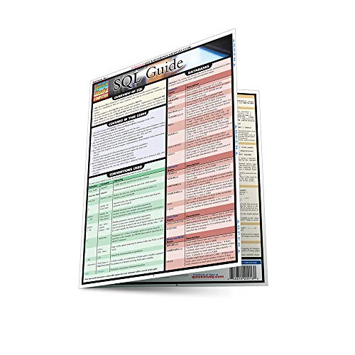 SQL Guide Laminated Reference Guide (QuickStudy SQL)