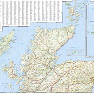 Scotland Map (National Geographic Adventure Map, 3326)