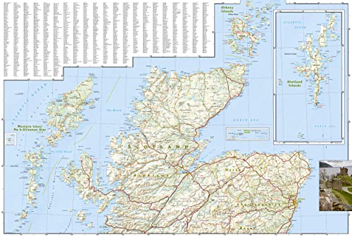 Scotland Map (National Geographic Adventure Map, 3326)