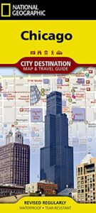 chicago map (national geographic destination city map)