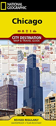 Chicago Map (National Geographic Destination City Map)