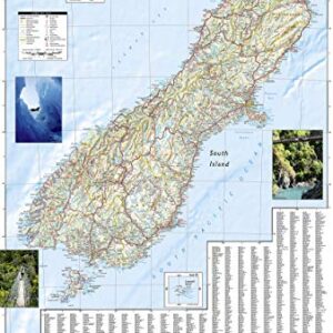 New Zealand Map (National Geographic Adventure Map, 3500)