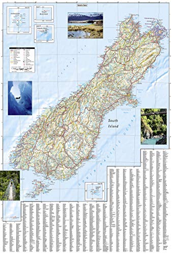 New Zealand Map (National Geographic Adventure Map, 3500)