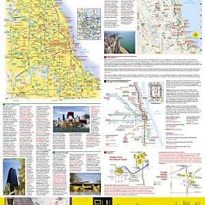 Chicago Map (National Geographic Destination City Map)