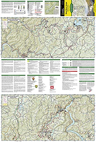 New River Gorge National River Map (National Geographic Trails Illustrated Map, 242)