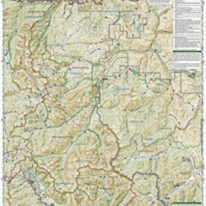 Sawtooth National Recreation Area Map (National Geographic Trails Illustrated Map, 870)