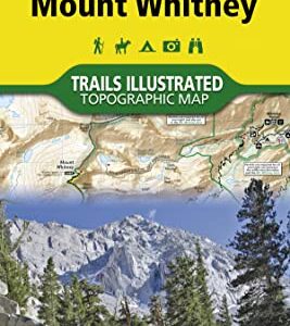 Mount Whitney Map (National Geographic Trails Illustrated Map, 322)