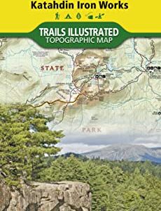 Baxter State Park Map [Mount Katahdin, Katahdin Iron Works] (National Geographic Trails Illustrated Map, 754)