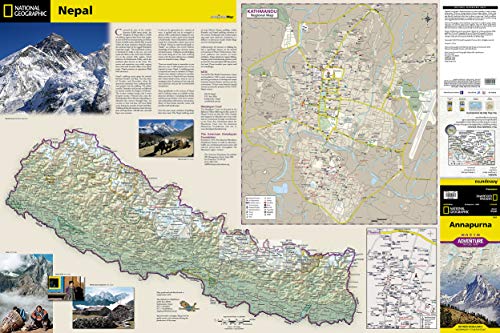 Annapurna Map [Nepal] (National Geographic Adventure Map, 3003)