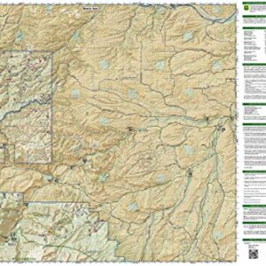 Absaroka-Beartooth Wilderness East Map [Cooke City, Red Lodge] (National Geographic Trails Illustrated Map, 722)