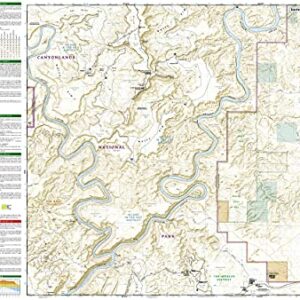 Island in the Sky District: Canyonlands National Park Map (National Geographic Trails Illustrated Map, 310)