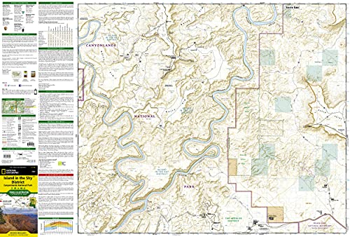 Island in the Sky District: Canyonlands National Park Map (National Geographic Trails Illustrated Map, 310)