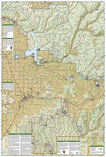 Durango, Cortez [Mesa Verde National Park] Map (National Geographic Trails Illustrated Map, 144)