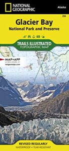 glacier bay national park and preserve map (national geographic trails illustrated map, 255)