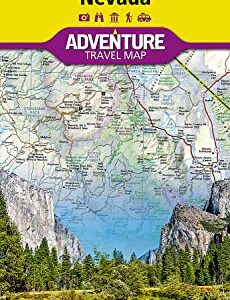 United States, California and Nevada Map (National Geographic Adventure Map, 3119)