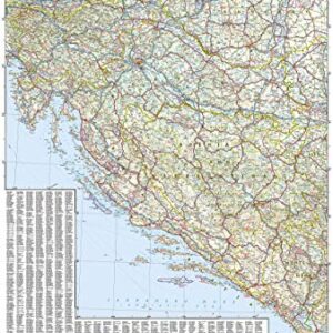 Western Balkans Map (National Geographic Adventure Map, 3327)