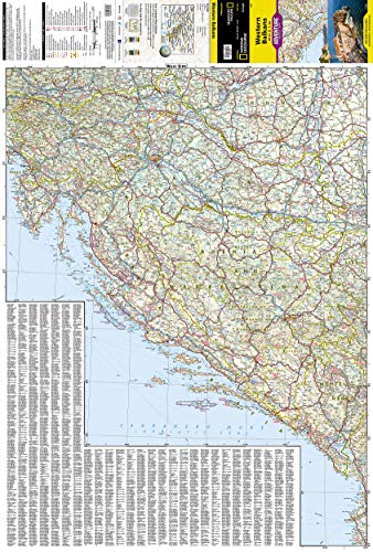 Western Balkans Map (National Geographic Adventure Map, 3327)