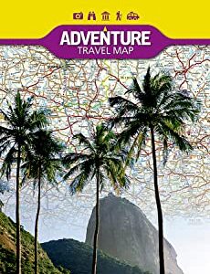 Brazil Map (National Geographic Adventure Map, 3401)