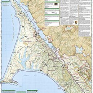 Mount Tamalpais, Point Reyes Map (National Geographic Trails Illustrated Map, 266)