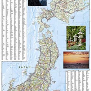 Japan Map (National Geographic Adventure Map, 3023)