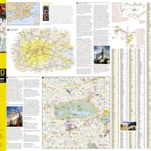 London Map (National Geographic Destination City Map)