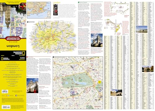 London Map (National Geographic Destination City Map)