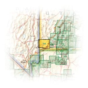 St George, Pine Valley Mountain Map (National Geographic Trails Illustrated Map, 715)