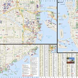 Miami and the Keys Map (National Geographic Destination City Map)