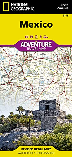 Mexico Map (National Geographic Adventure Map, 3108)