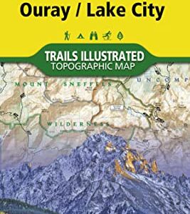 Telluride, Silverton, Ouray, Lake City Map (National Geographic Trails Illustrated Map, 141)