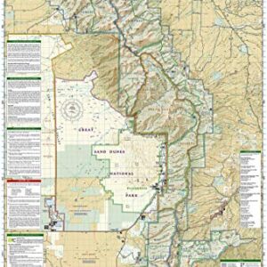 Sangre de Cristo Mountains [Great Sand Dunes National Park and Preserve] (National Geographic Trails Illustrated Map)