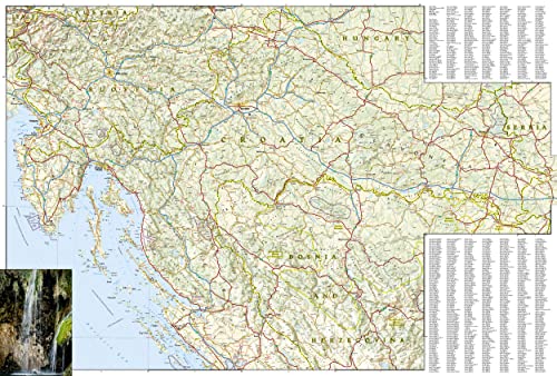 Croatia Map (National Geographic Adventure Map, 3324)