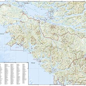 Vancouver Island Map (National Geographic Adventure Map, 3128)