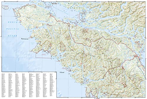 Vancouver Island Map (National Geographic Adventure Map, 3128)