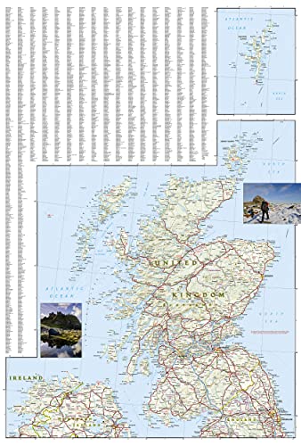 United Kingdom Map (National Geographic Adventure Map, 3325)