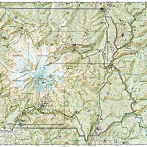 Mount Rainier National Park Map (National Geographic Trails Illustrated Map, 217)