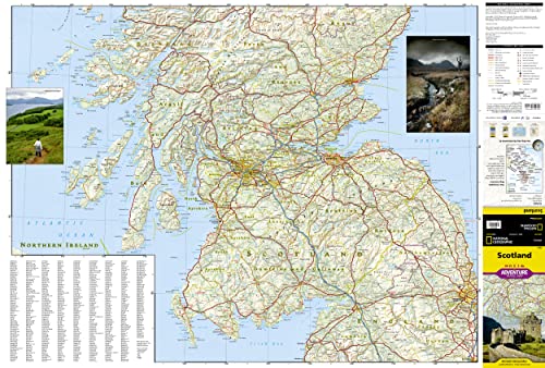 Scotland Map (National Geographic Adventure Map, 3326)