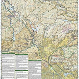 Angeles National Forest Map (National Geographic Trails Illustrated Map, 811)