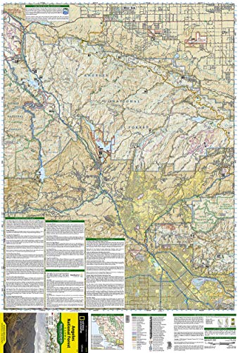 Angeles National Forest Map (National Geographic Trails Illustrated Map, 811)