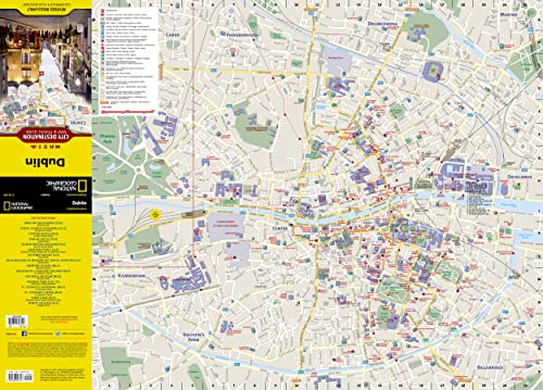 Dublin Map (National Geographic Destination City Map)