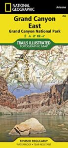 grand canyon east [grand canyon national park] (national geographic trails illustrated map) (national geographic trails illustrated map, 262)