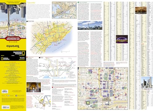 Toronto Map (National Geographic Destination City Map)